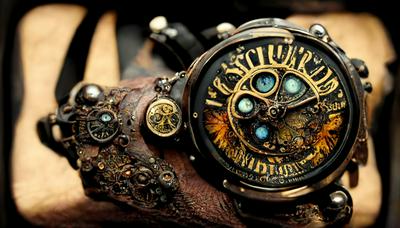 Discover Timeless AI Artistry: Vintage Clock Tattoo Collection in our ...